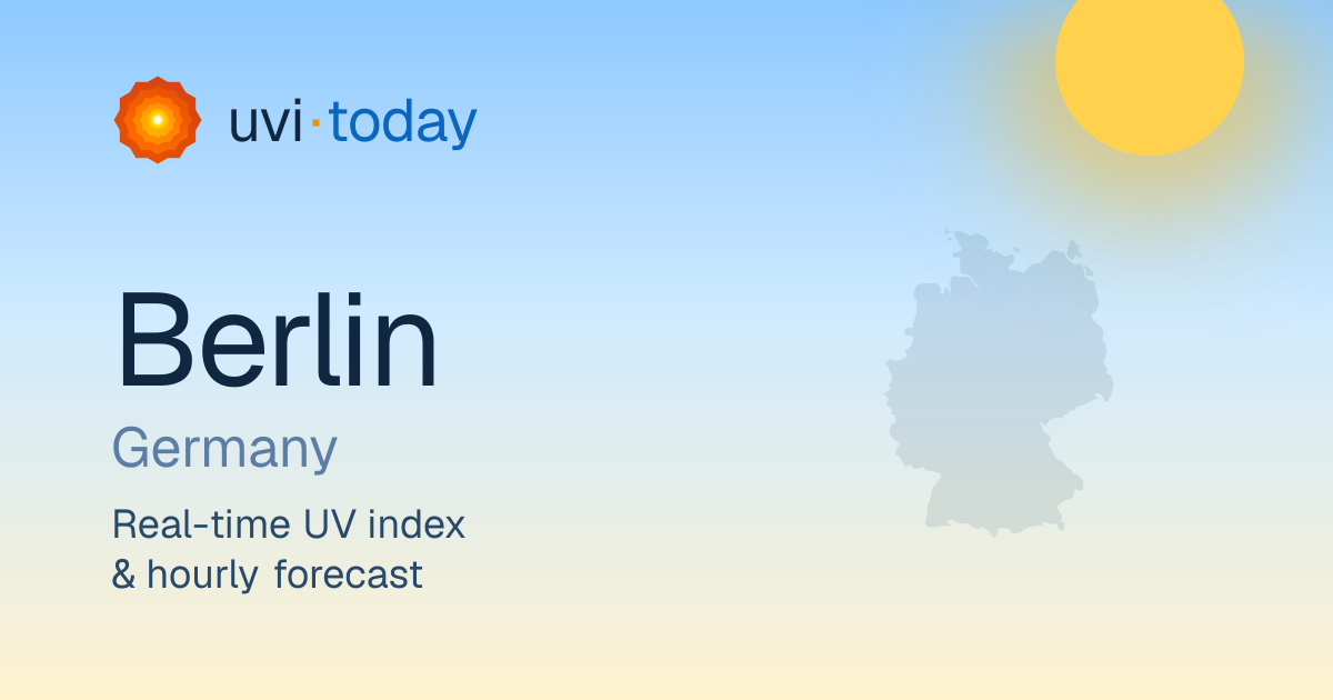 Uv Index Berlin